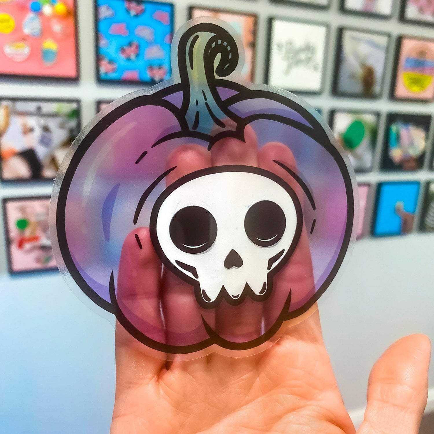 Clear stickers store