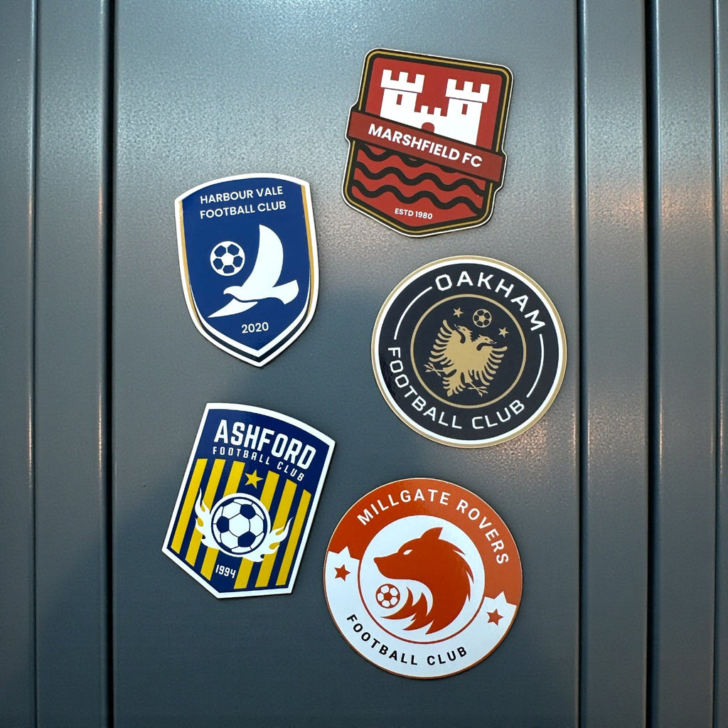 Custom Football Club Stickers | UK Made Football Club Merchandise – Zap ...