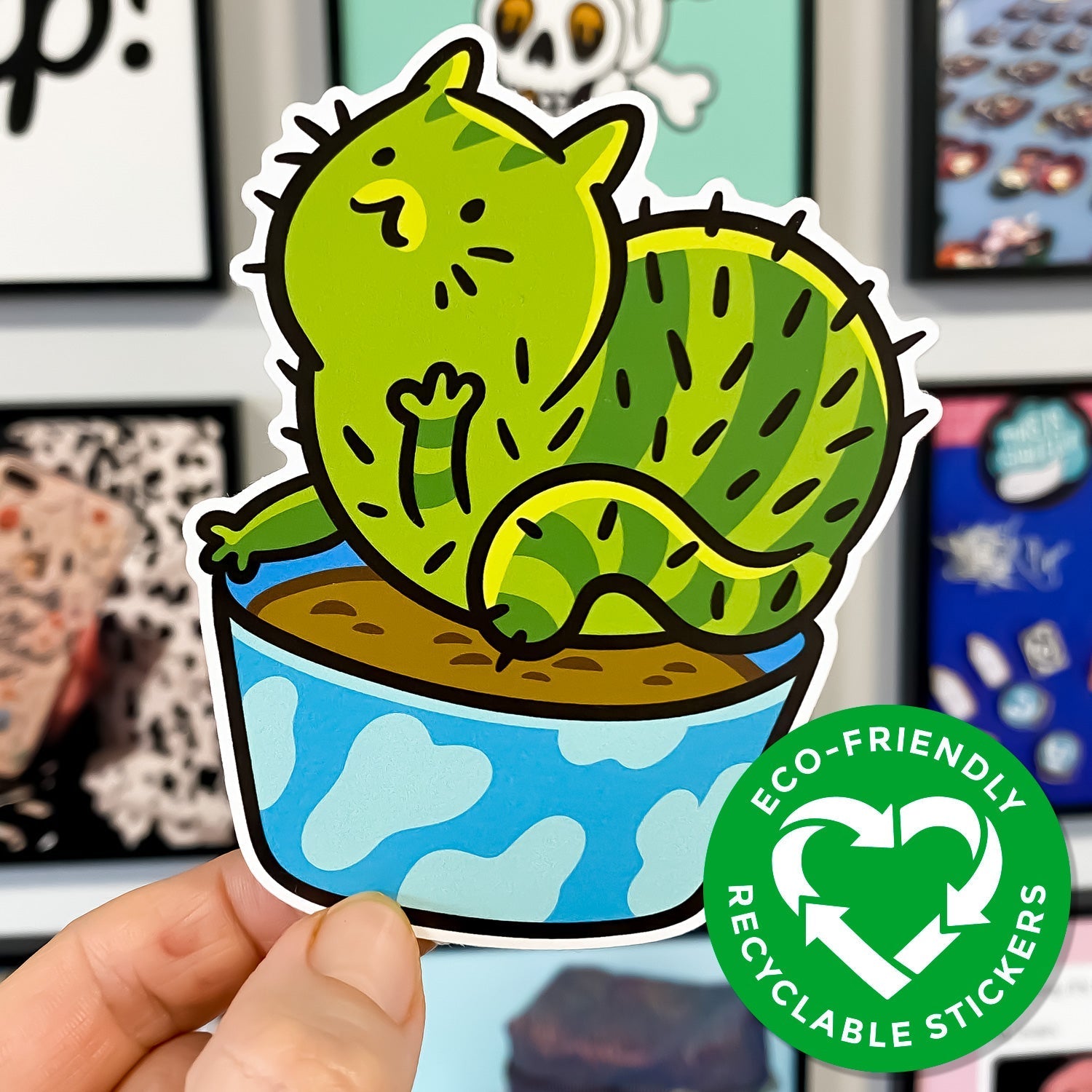 Eco friendly stickers store