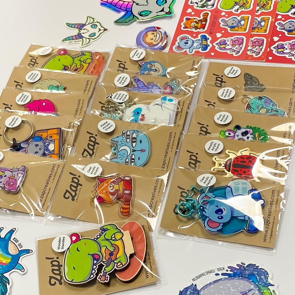 Zap! Creatives | Create Your Own Merchandise | Sample Pack