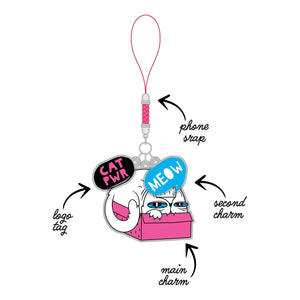 Custom Phone Charms - Acrylic, Wood & Glitter - Zap! Creatives